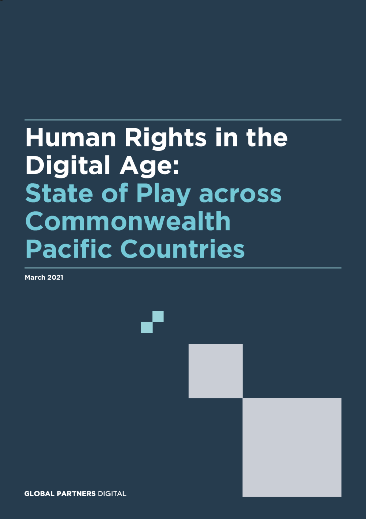 Human Rights in the Digital Age: State of Play across Commonwealth ...